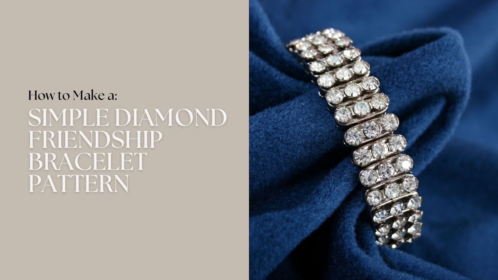 How to Make a Simple Diamond Friendship Bracelet Pattern – Everyday
